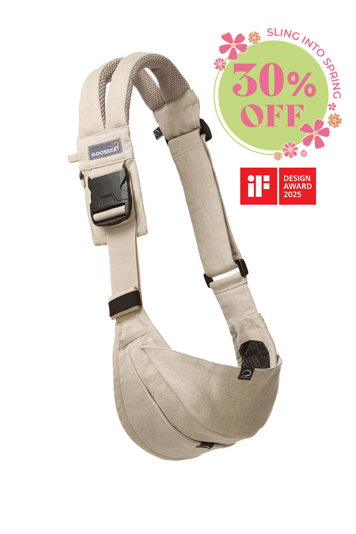 365 TODDLER SLING Beige – GOOSEKET